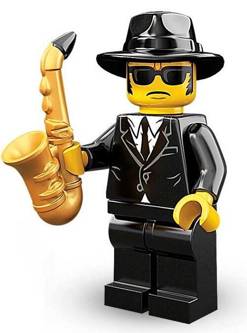 Saxophone Player - Brickipedia, the LEGO Wiki