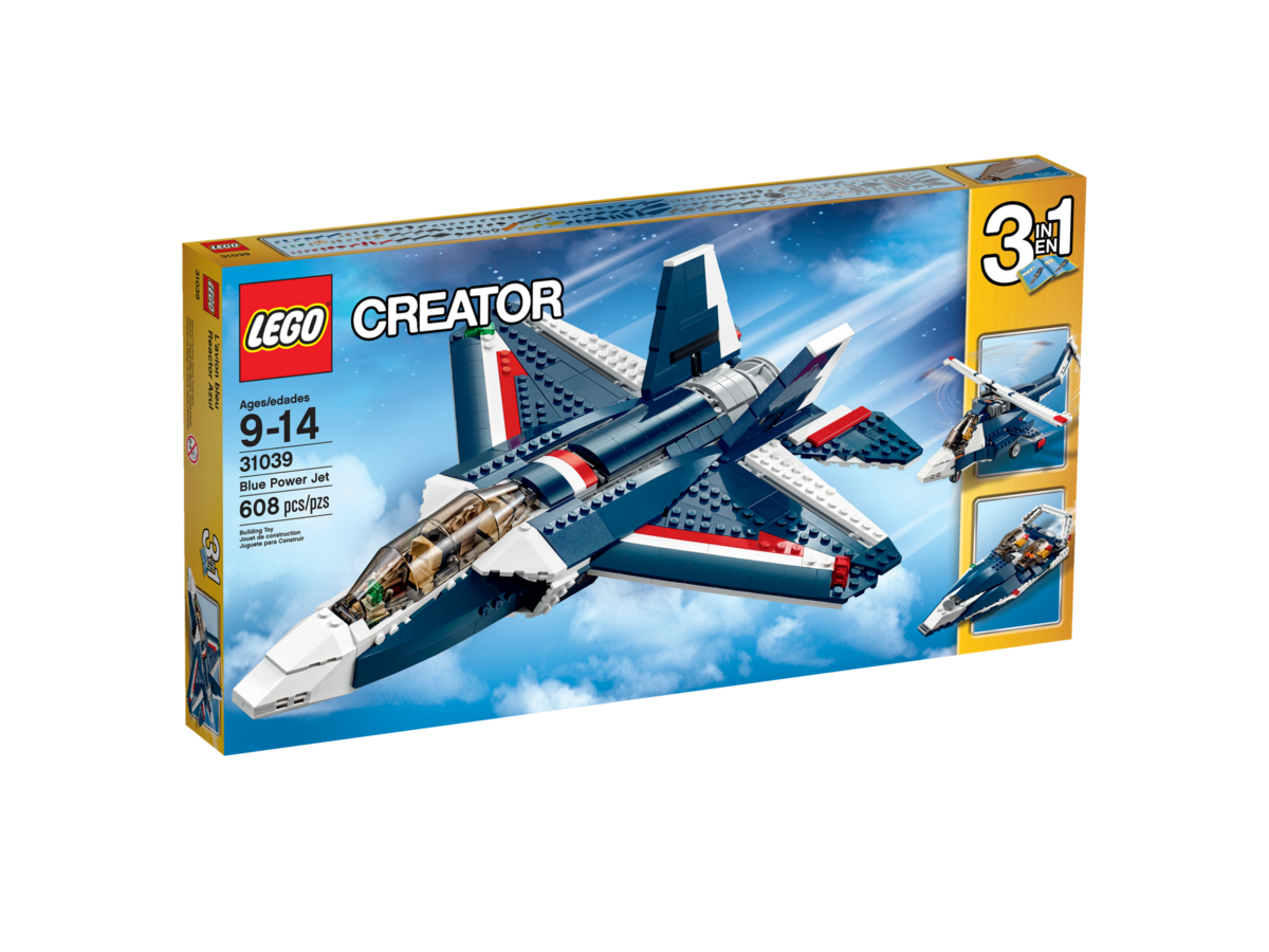 31039 Blue Power Jet - Brickipedia, the LEGO Wiki
