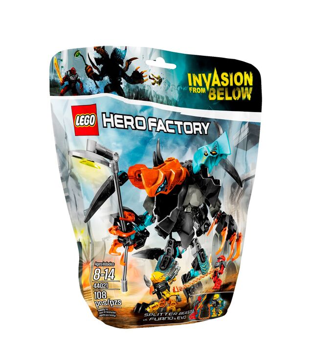44021 SPLITTER Beast vs. FURNO & EVO - Brickipedia, the LEGO Wiki