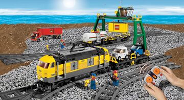 7939 Cargo Train - Brickipedia, the LEGO Wiki