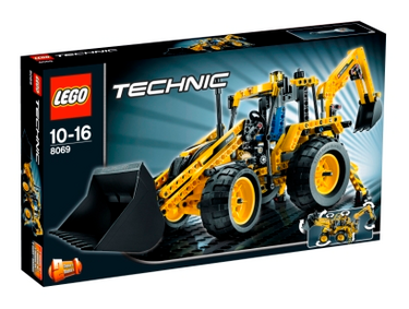 8069 Backhoe Loader - Brickipedia, the LEGO Wiki