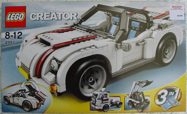 4993 Cool Convertible - Brickipedia, the LEGO Wiki