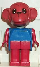 3604 Marc Monkey and Wheelbarrow - Brickipedia, the LEGO Wiki