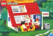 1854 House with Roof-Windows - Brickipedia, the LEGO Wiki