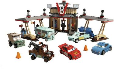 8487 Flo's V8 Café - Brickipedia, the LEGO Wiki