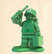 Green Army Man (Medic) - Brickipedia, the LEGO Wiki