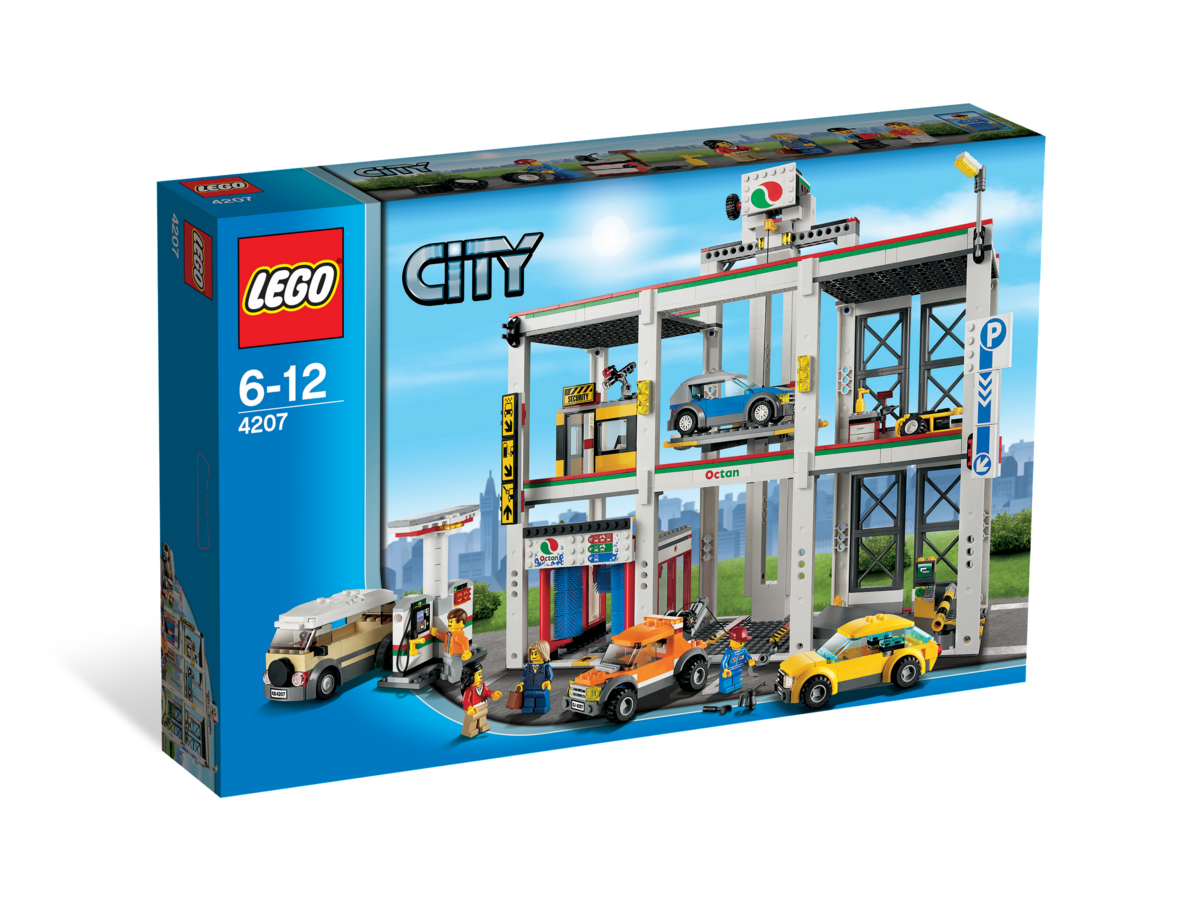 4207 City Garage - Brickipedia, the LEGO Wiki