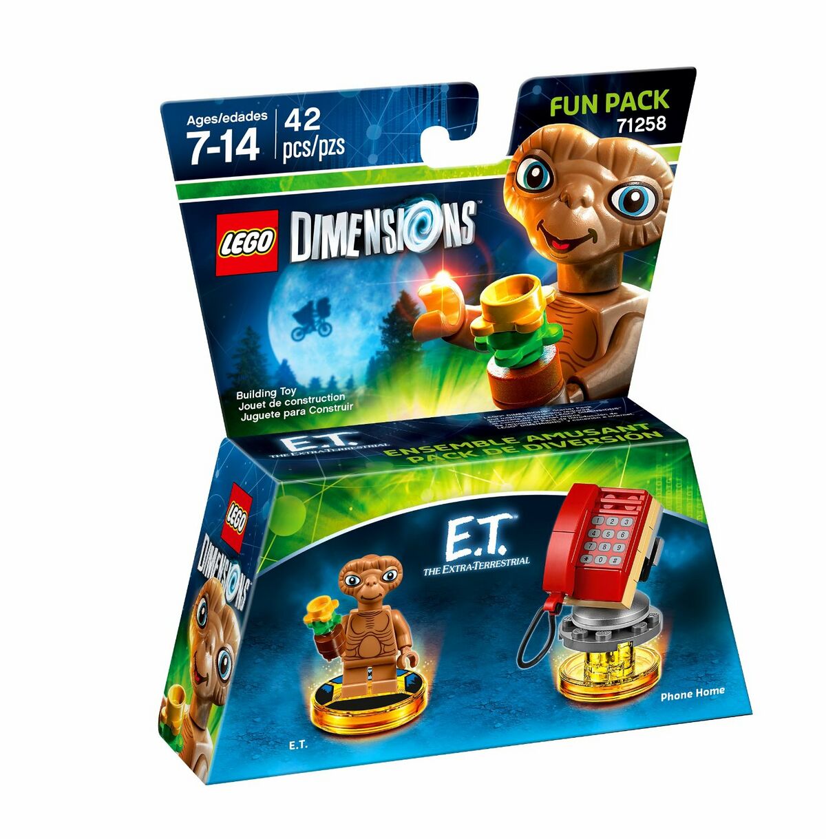 71258 E.T. the Extra-Terrestrial Fun Pack - Brickipedia, the LEGO Wiki