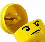 LEGO Pencil Tin with Pencil Sharpener - Brickipedia, the LEGO Wiki