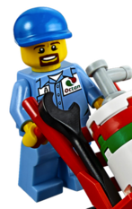 Postal worker - Brickipedia, the LEGO Wiki