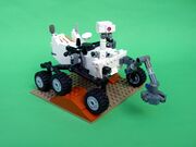 21104 Mars Science Laboratory Curiosity Rover - Brickipedia, the LEGO Wiki