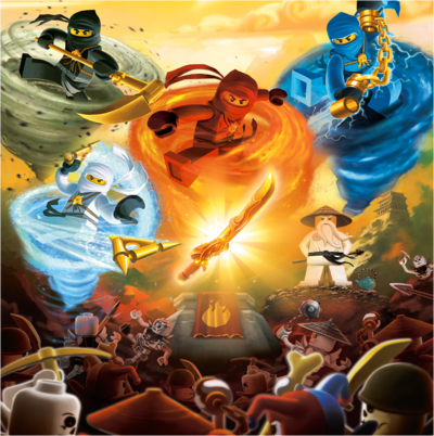 The Four Golden Weapons - Brickipedia, the LEGO Wiki