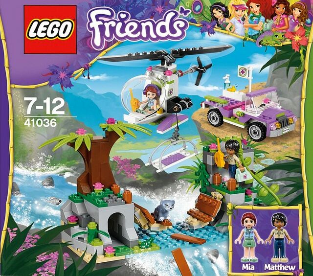 41036 Jungle Bridge Rescue - Brickipedia, the LEGO Wiki