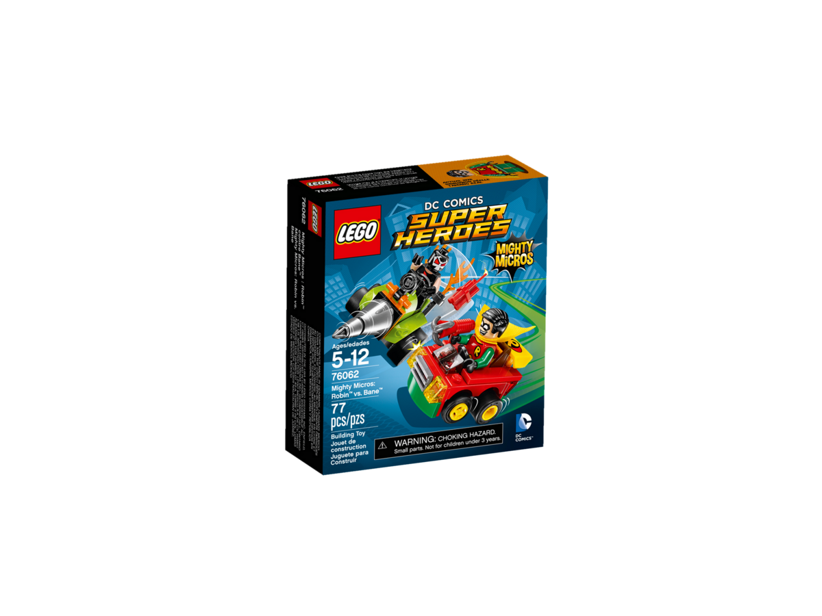 76062 Mighty Micros: Robin vs. Bane - Brickipedia, the LEGO Wiki