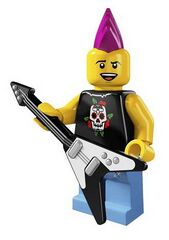 Punk Rocker - Brickipedia, the LEGO Wiki