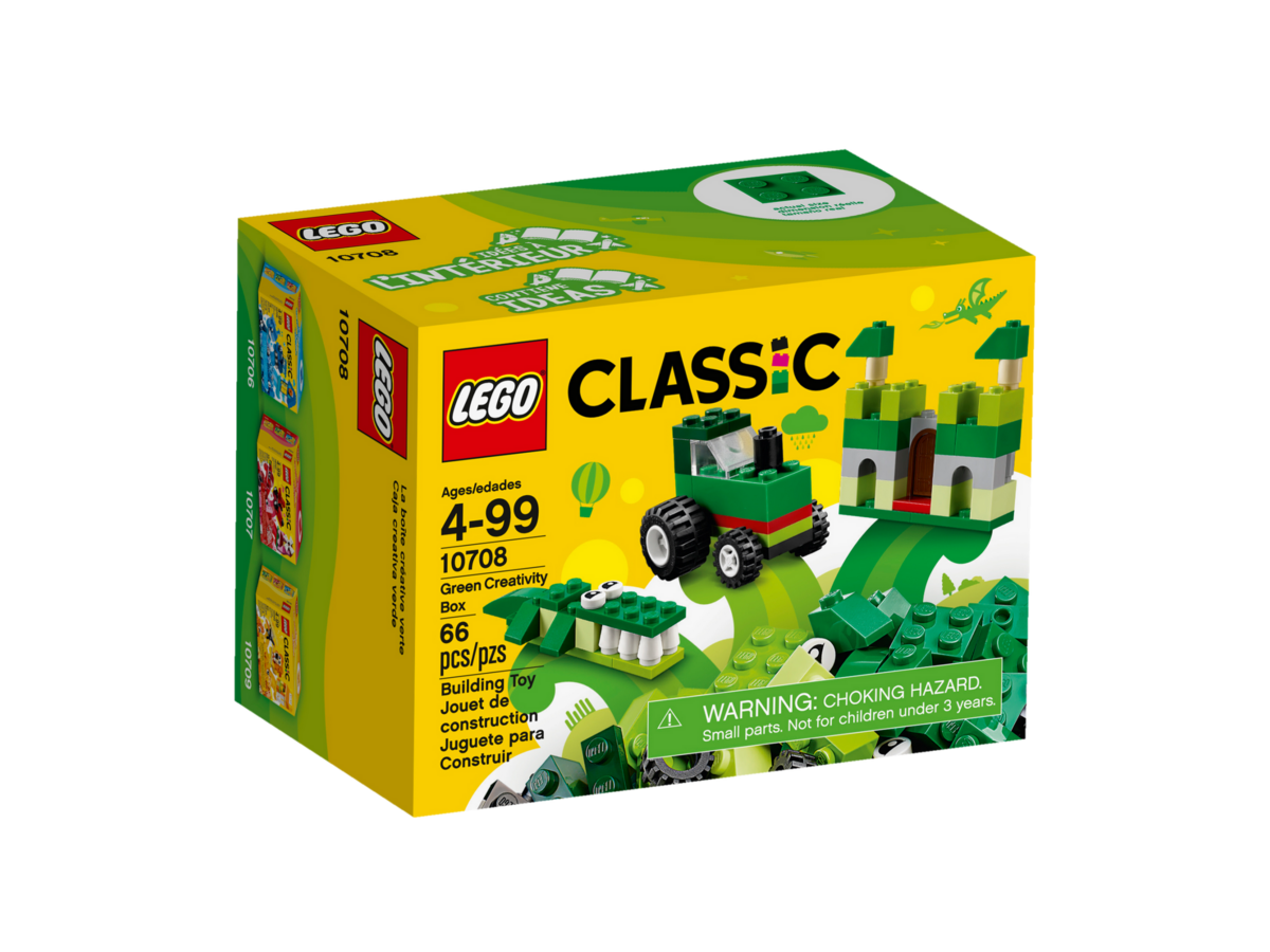 10708 Green Creativity Box - Brickipedia, the LEGO Wiki