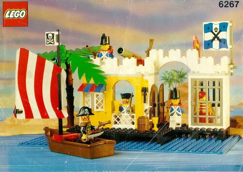 6267 Lagoon Lock-Up - Brickipedia, the LEGO Wiki