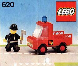 620 Fireman's Car - Brickipedia, the LEGO Wiki