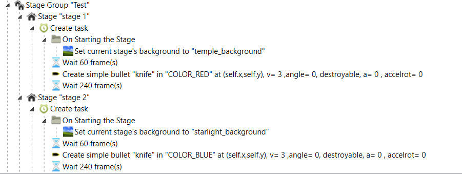 Stage Group - LuaSTG Wiki