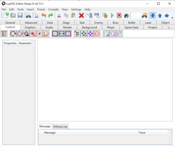 LuaSTG Editor Sharp X - LuaSTG Wiki