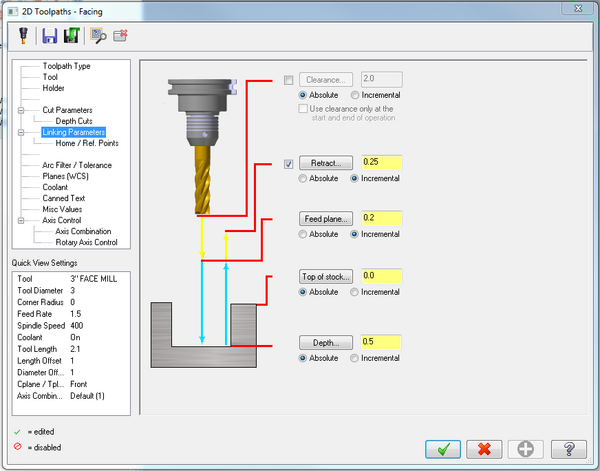 Mastercam mill facing - Mindworks