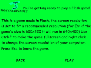 Flash Games - TheNostalgivault
