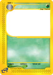 E Templates Grass - Pokemon TCG:R