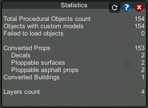 Statistics - Procedural Objects