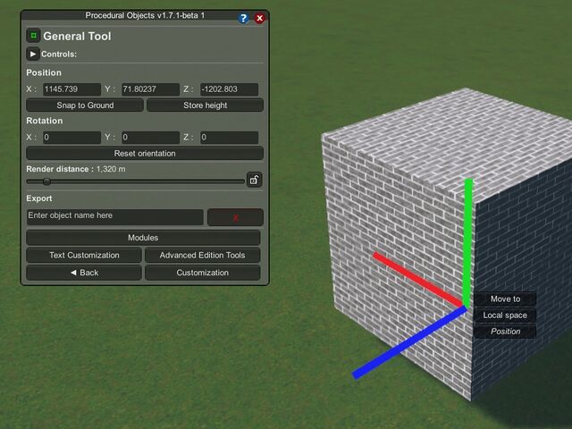 General Tool/ja - Procedural Objects