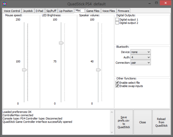 How to QMP - Quadstick: