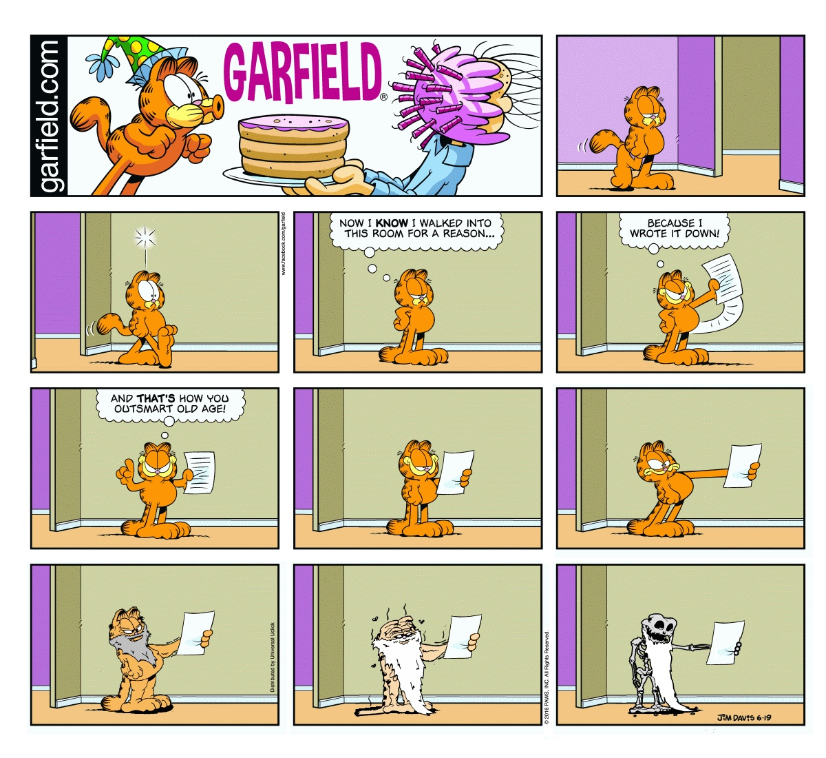 3924: Garfield plus the Inevitable Passing of Time - SRoMG Explained