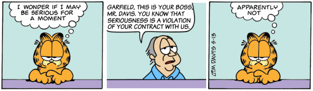 3757: Garfield's Contractual Requirement Redux - SRoMG Explained