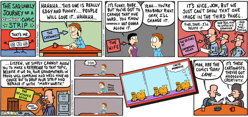1209: The Sad, Lonely Journey of a Garfield Comic Strip - SRoMG Explained