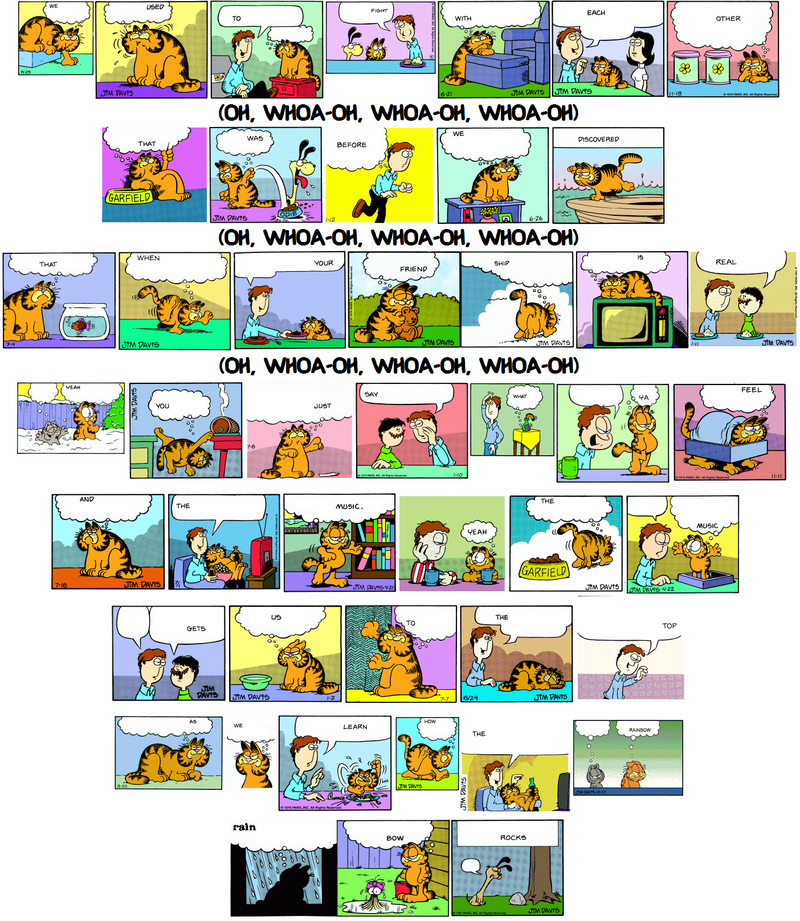 2169: Arbucklean Cat: Garfield Rocks - SRoMG Explained