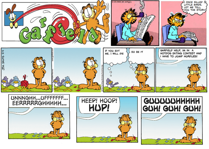 4650: garfield bird comic - SRoMG Explained