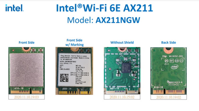 Intel Wi-Fi 6E AX211 (AX211NGW) - TechInfoDepot