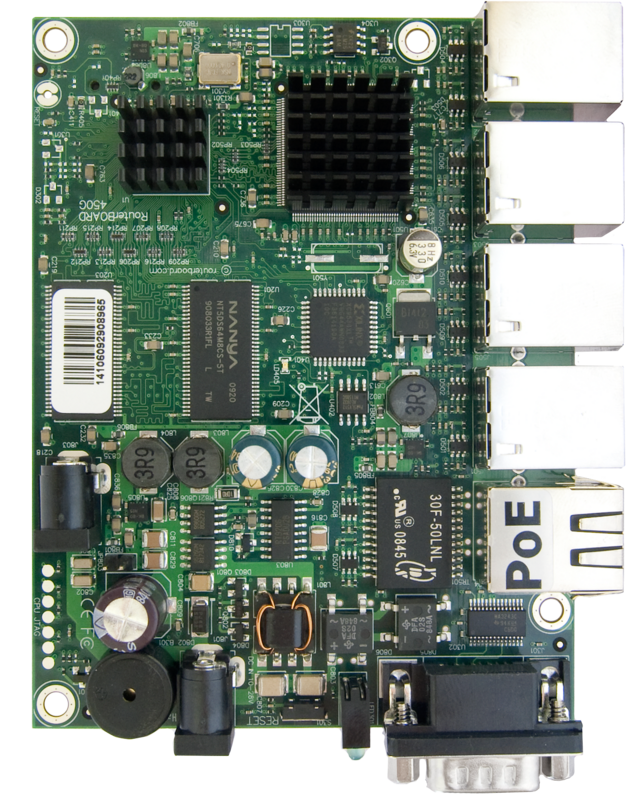 MikroTik RouterBOARD 450G (RB450G) - TechInfoDepot