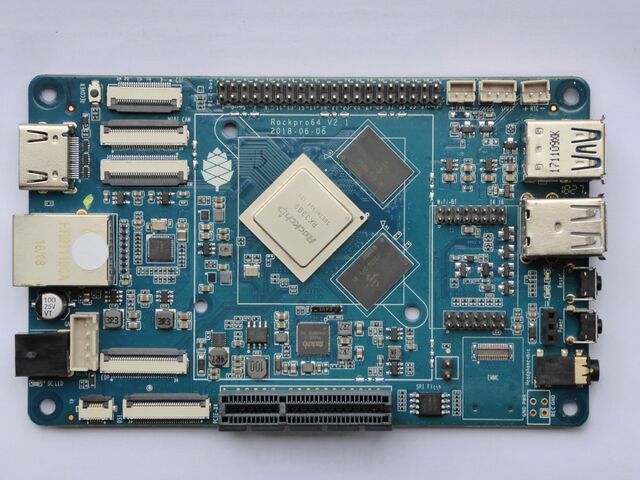 Pine64 RockPro64 2.1 - TechInfoDepot