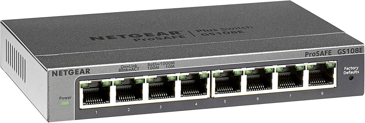 Netgear GS108E v3 - TechInfoDepot