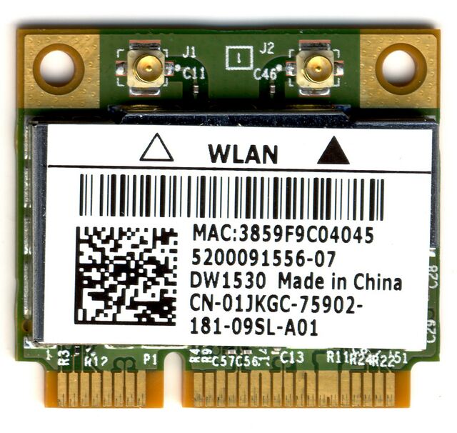 Dell Wireless 1530 (DW1530) - TechInfoDepot