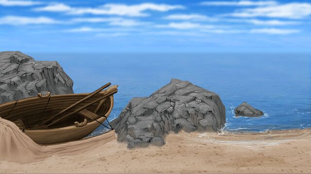 Hidden boat - Teraurge