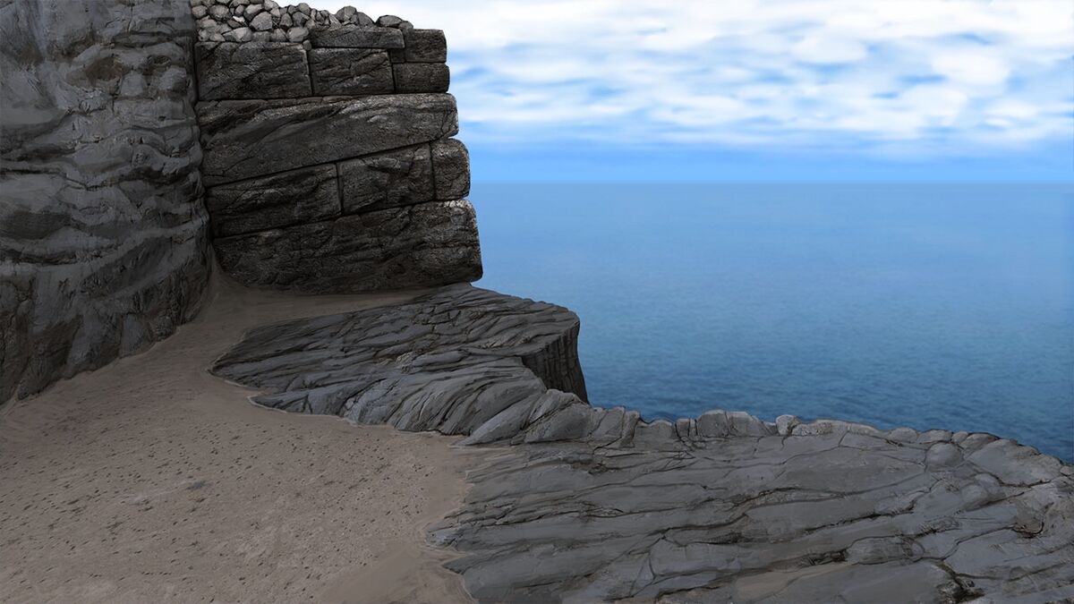 Sejan coast wall - Teraurge